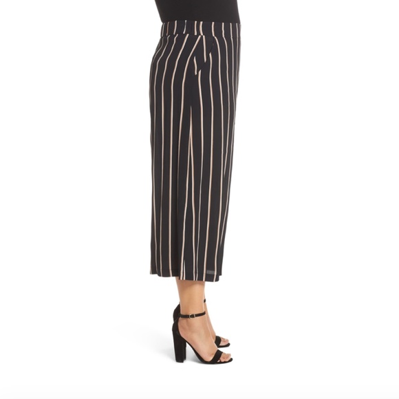 Leith | Pants & Jumpsuits | Nwt Leith Easy Cropped Pants Wide Leg Size ...